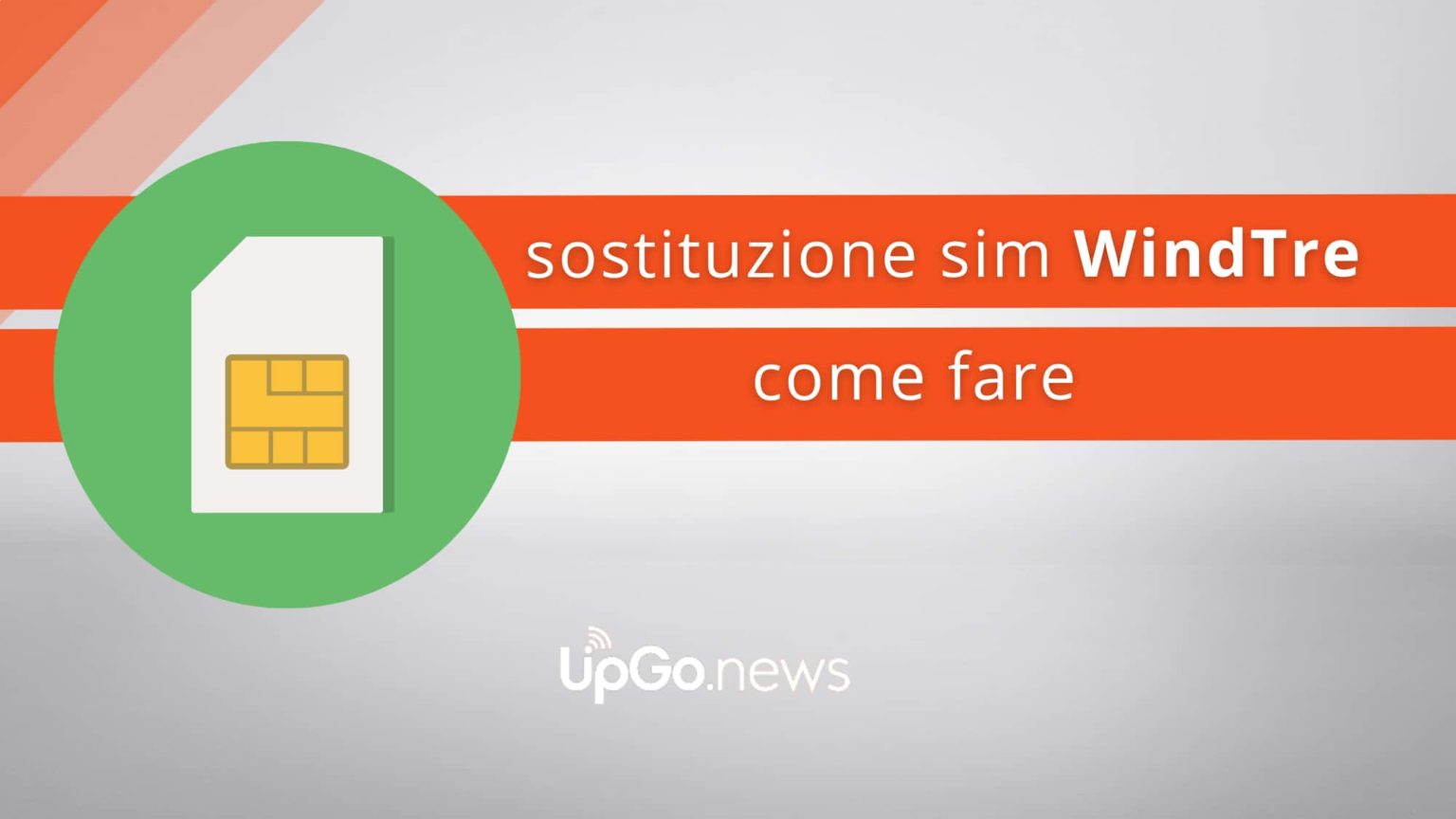Sostituzione sim WindTre. Come richiedere duplicato sim - UpGo.news