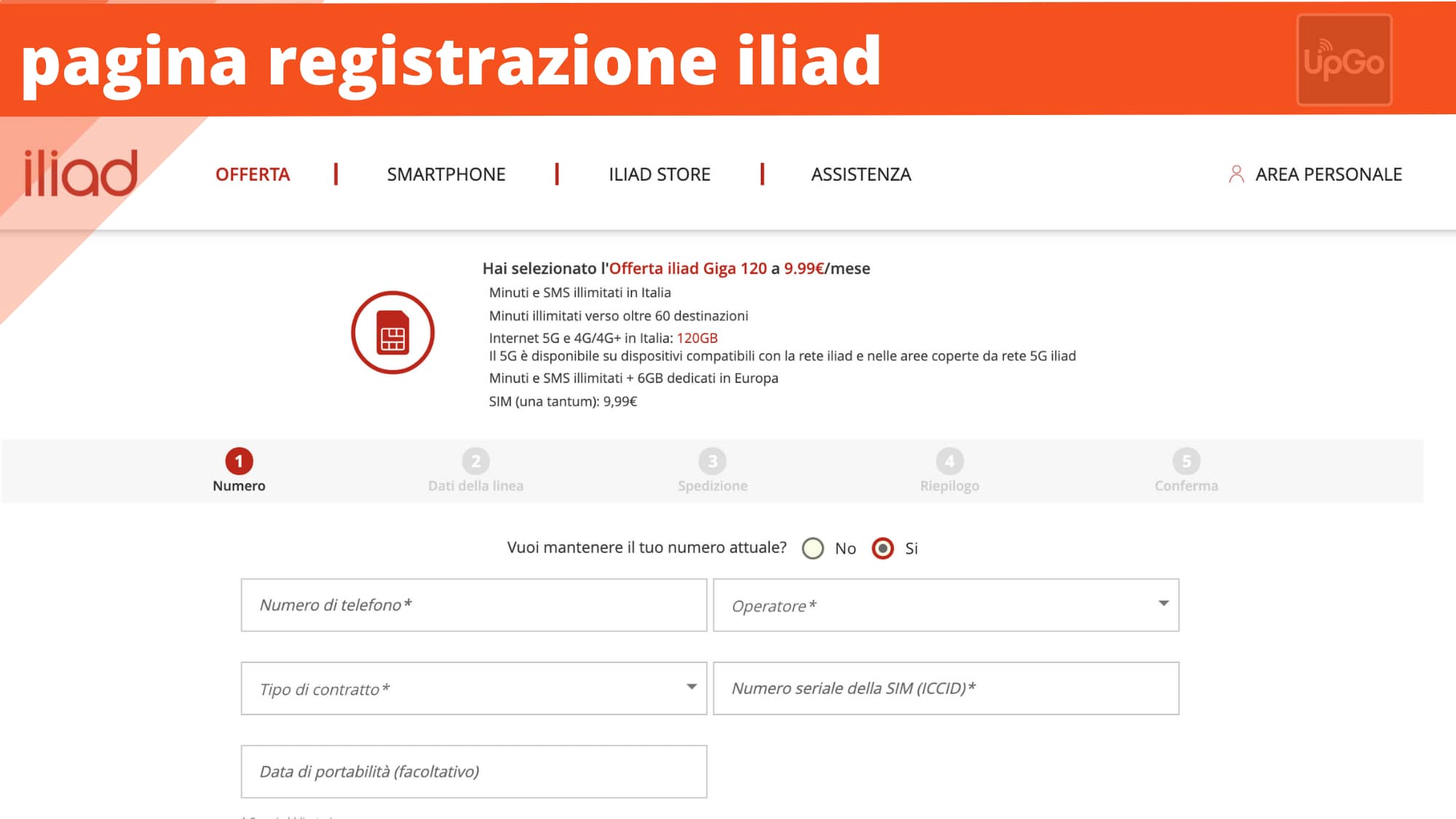 Passa a Iliad. Come si fa il passaggio a Iliad online